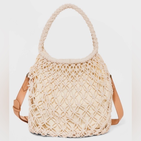 Universal Thread | Bags | Universal Thread Boho Macram Woven Tote Bag ...